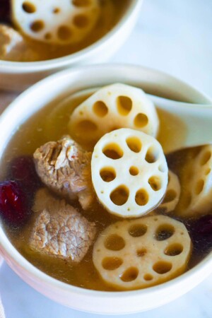 Lotus Root Soup - Rasa Malaysia
