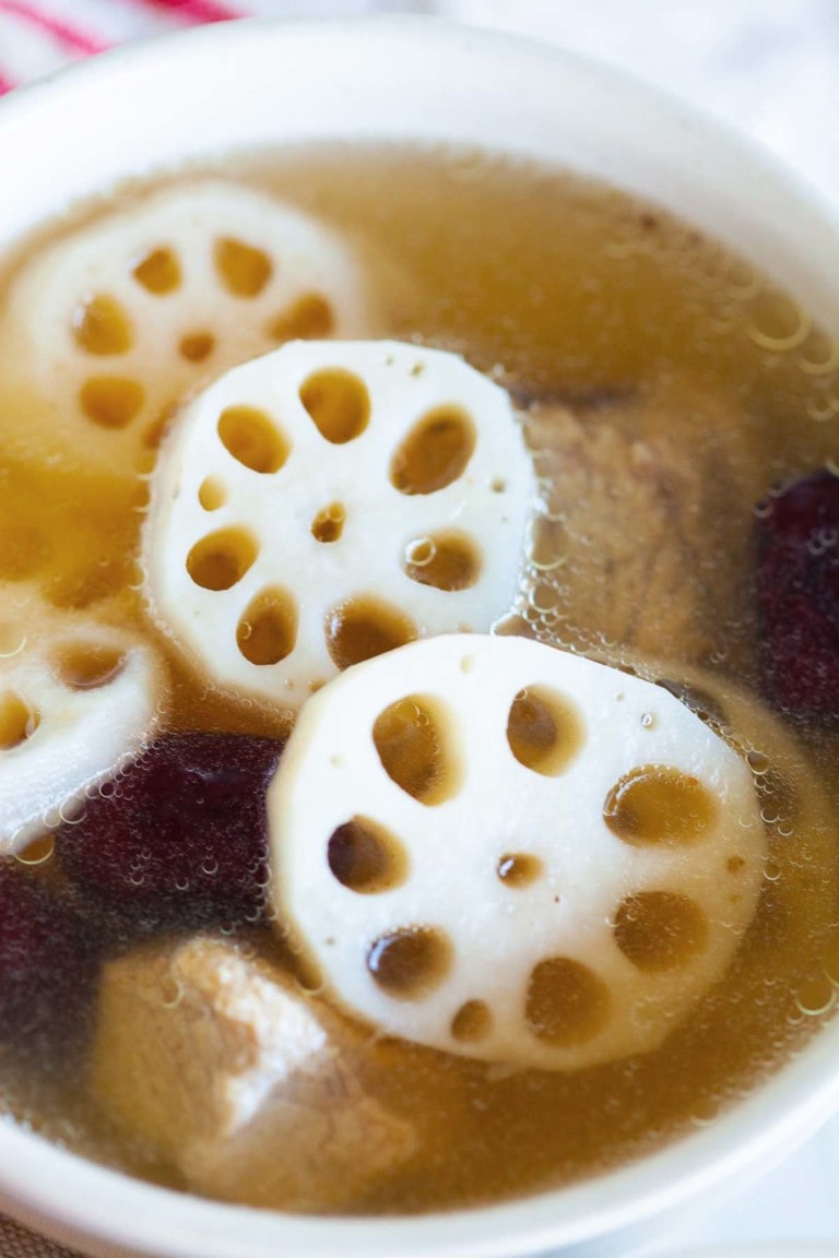 Lotus Root Soup - Rasa Malaysia
