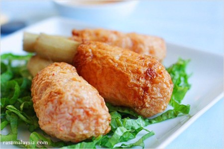 Vietnamese Sugar Cane Shrimp (Chao Tom) - Rasa Malaysia