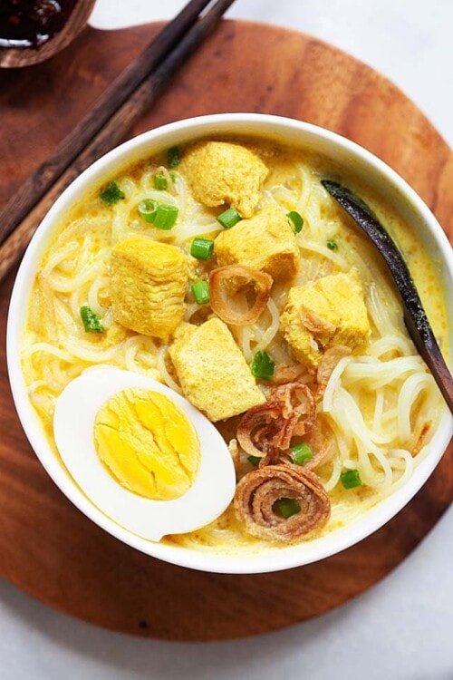 Soto Ayam - Malaysian-Indonesian Chicken Soup - Rasa Malaysia