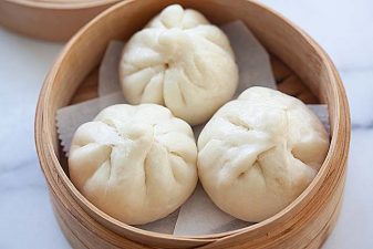Steamed Chicken Buns - Rasa Malaysia