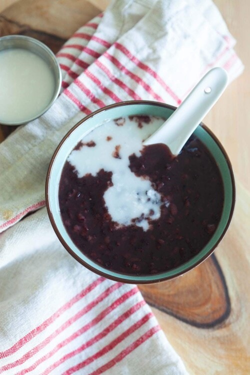 Black Rice - Black Sticky Rice - Black Glutinous Rice - Rasa Malaysia