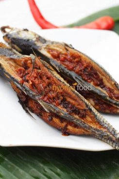 Fried Fish Stuffed with Sambal (Rempah Fish) - Rasa Malaysia