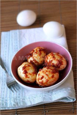 Sambal Telur (Egg Sambal) - Rasa Malaysia