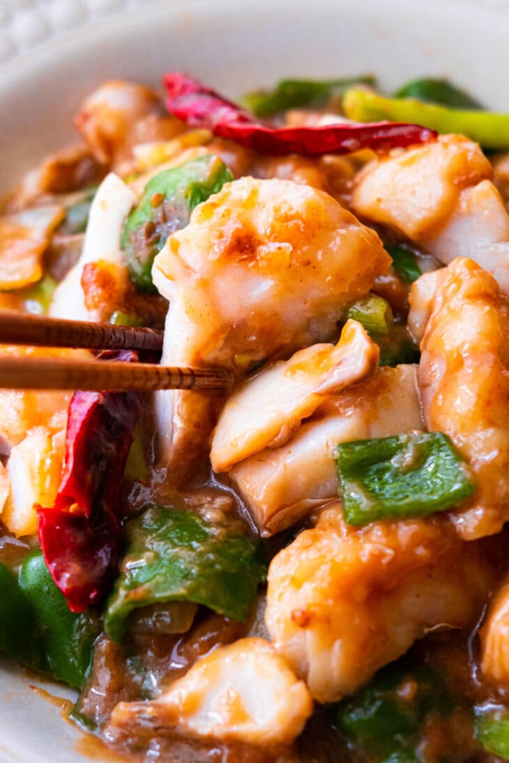 Fish with Black Bean Sauce - Rasa Malaysia