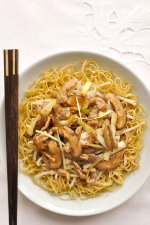 Easy Pork Chow Mein - Rasa Malaysia
