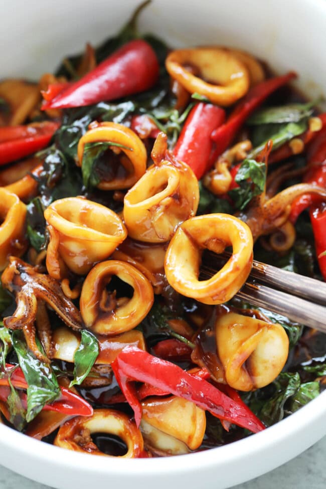 Chinese Squid Recipe - Rasa Malaysia