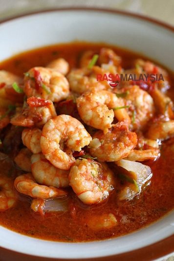 Sambal Udang (Prawn Sambal) - Rasa Malaysia Sambal Udang (Prawn Sambal) - Rasa Malaysia