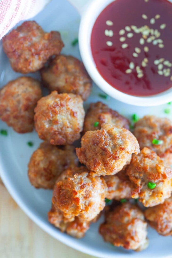Fried Meatballs - Rasa Malaysia
