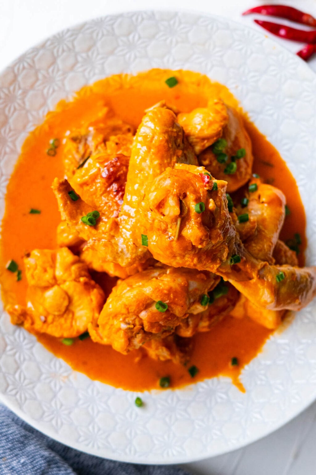 Ayam Masak Merah (Chicken in Spicy Tomato Sauce) - Rasa Malaysia