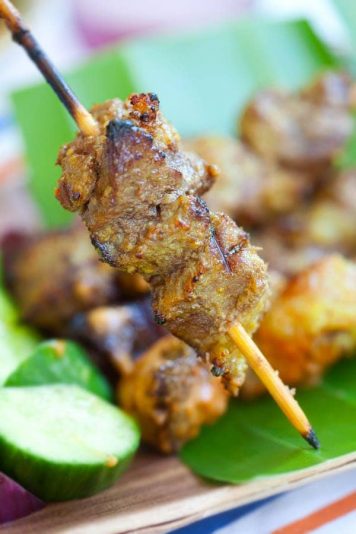 Beef Satay - Rasa Malaysia
