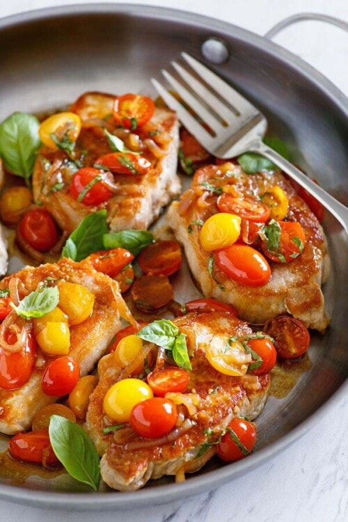 Sauté Pork with Tomatoes - Rasa Malaysia