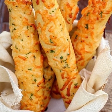 Cheese Breadsticks (Soft and Cheesy!) - Rasa Malaysia