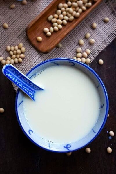 Soy Milk - How to Make Chinese Soy Milk - Rasa Malaysia