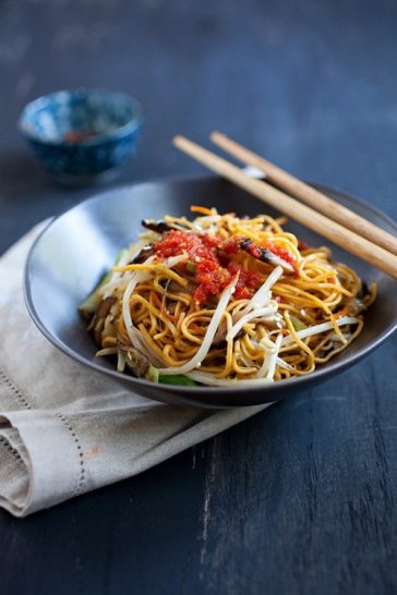 Vegetable Chow Mein (Chinese Vegan Friendly Recipe!) - Rasa Malaysia