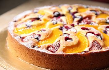 Fruit Pastry Cake - Rasa Malaysia