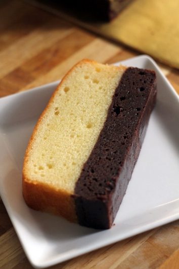 Brownie Butter Cake - Rasa Malaysia