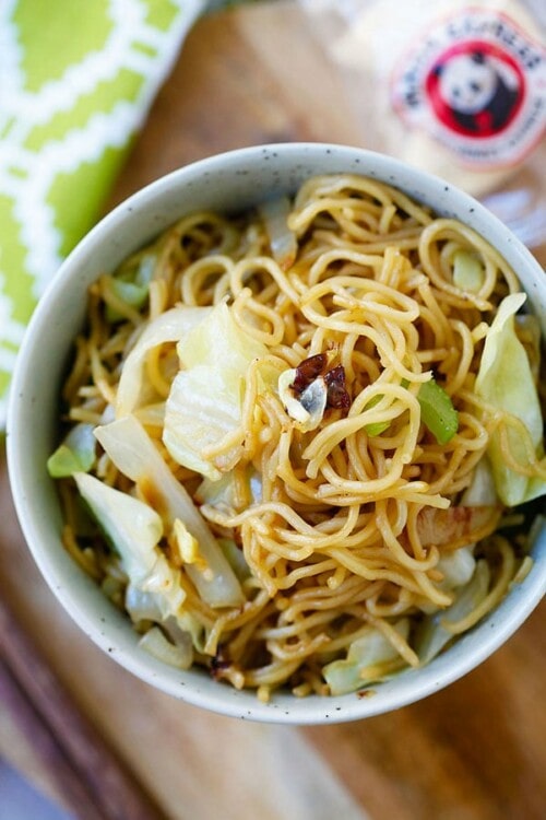 Panda Express Chow Mein Copycat (The BEST Recipe!) - Rasa Malaysia
