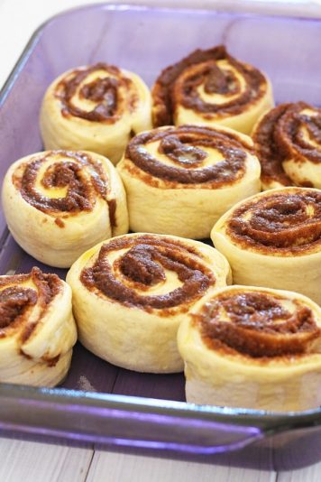 Cinnamon Roll Recipe with Pizza Dough - Rasa Malaysia