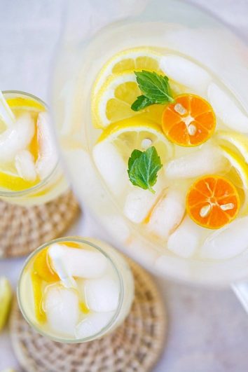 Coconut Water Lemonade - Rasa Malaysia
