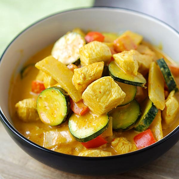 Yellow Curry in Creamy Curry Sauce Rasa Malaysia
