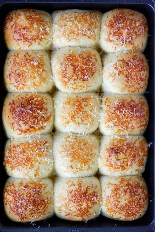 Cheesy Parker House Rolls (The Best Recipe!) - Rasa Malaysia