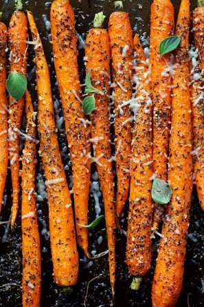 Italian Roasted Carrots - Rasa Malaysia
