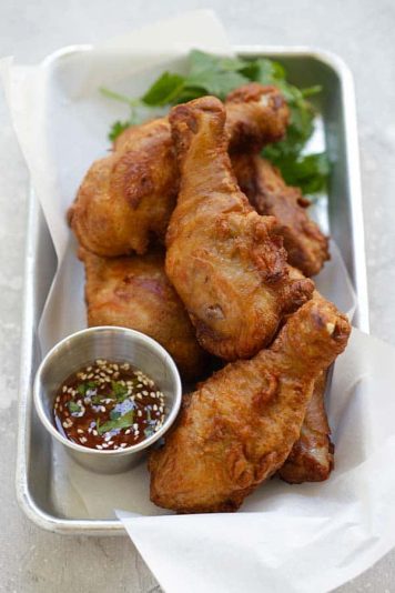 Malaysian Belacan Fried Chicken - Rasa Malaysia
