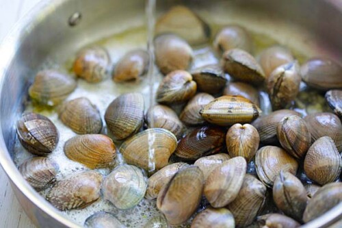 Steamed Clams in Beer - Rasa Malaysia