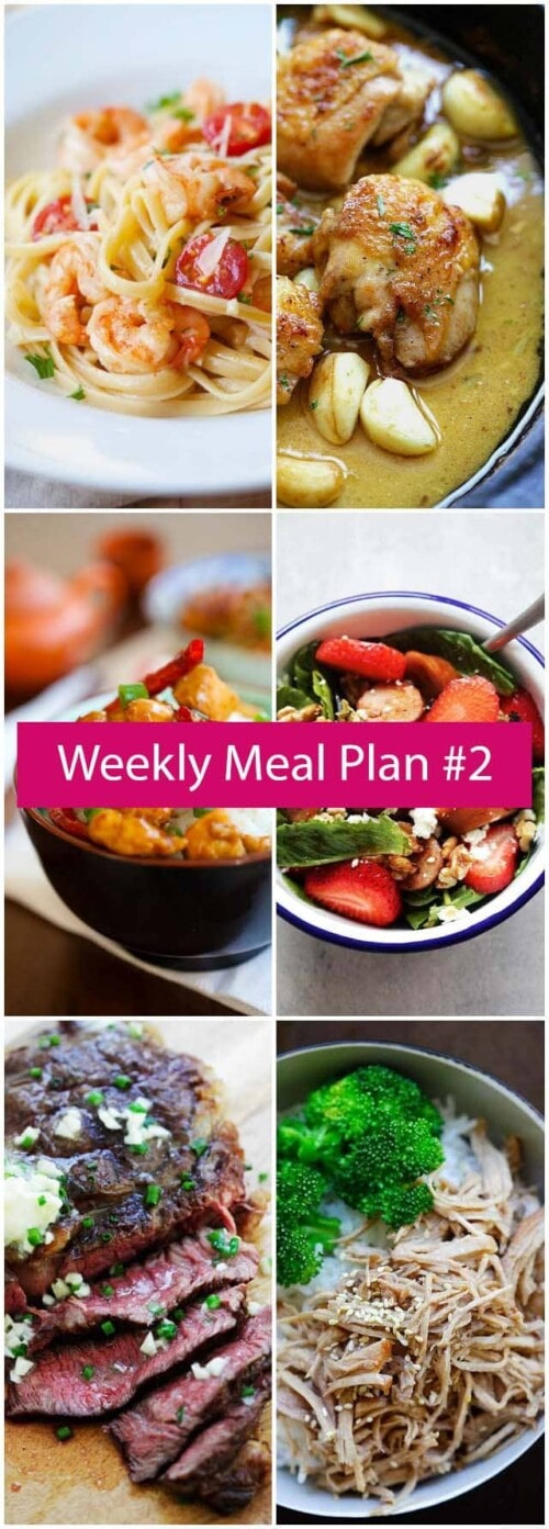 Weekly Meal Plan #2 - Rasa Malaysia