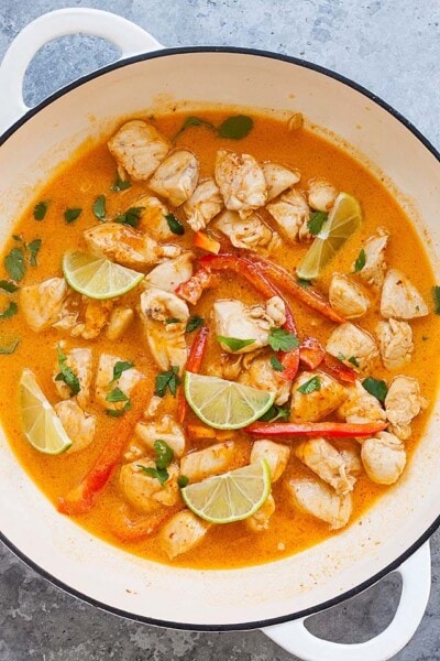 Red Chicken Curry (with Delicious Curry Sauce) - Rasa Malaysia