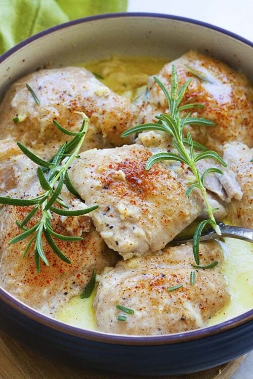 Creamy Garlic Chicken (Instant Pot Chicken Recipe!) - Rasa Malaysia