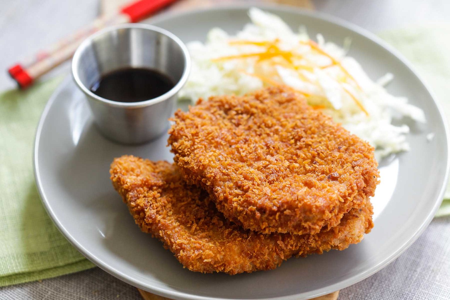 Tonkatsu Recipe (Extra Crispy and Crunchy!) - Rasa Malaysia
