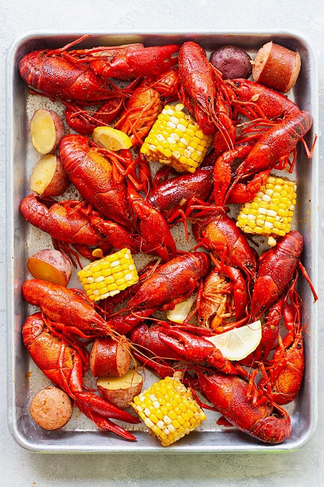 Crawfish Boil The Best Crawfish Recipe Rasa Malaysia