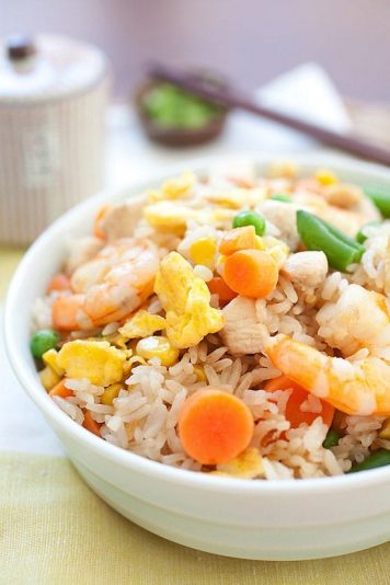 Fried Rice - Fried Rice Recipe - Rasa Malaysia