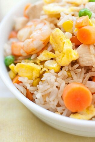 Fried Rice - Fried Rice Recipe - Rasa Malaysia