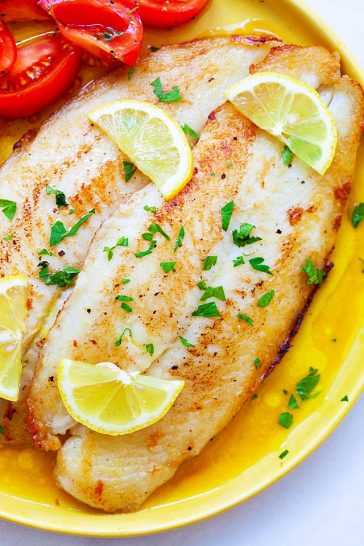 Lemon Butter Swai Fish - Rasa Malaysia