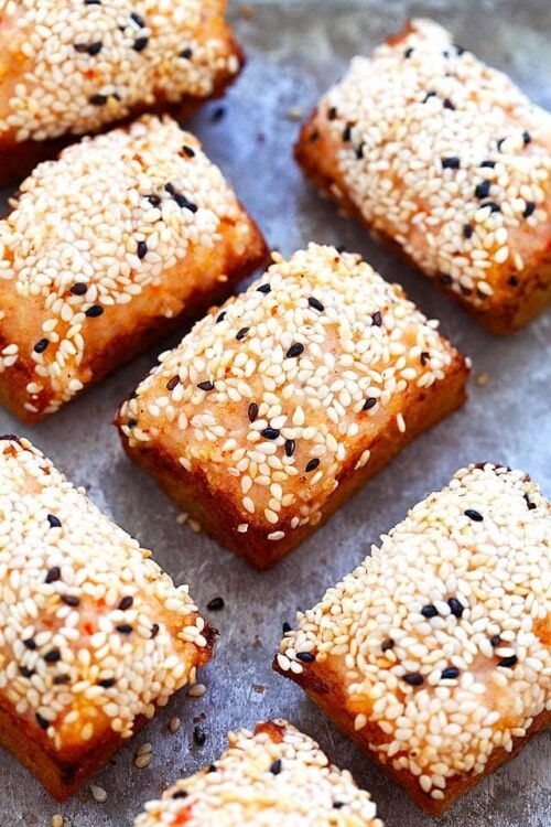 Shrimp Toast (Extra Crispy and Non-Greasy!) - Rasa Malaysia