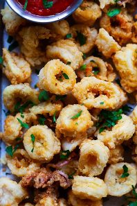 Fried Calamari (Extra Crispy with Dipping Sauce!) - Rasa Malaysia