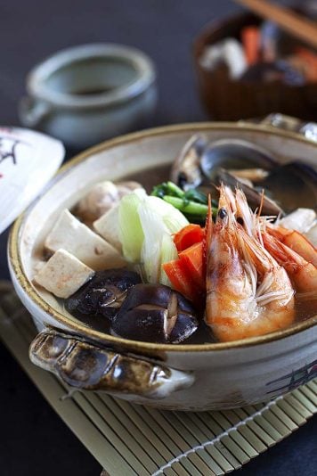 Nabe (Yosenabe/Japanese Hot Pot) - Rasa Malaysia