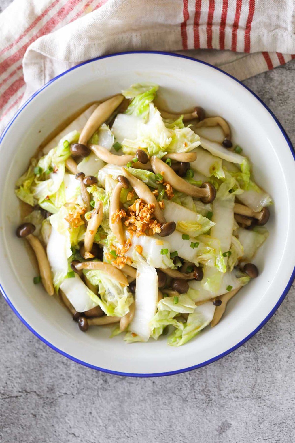 Napa Cabbage Stir Fry - Rasa Malaysia