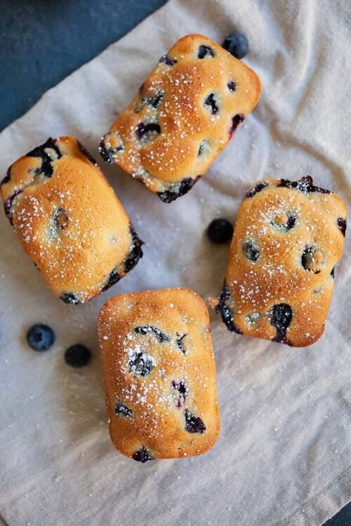 Blueberry Cake - Blueberry Cake Recipe - Rasa Malaysia