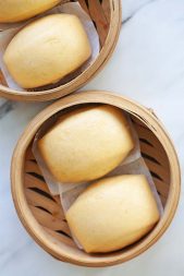 Mantou (馒头) - Chinese Steamed Buns - Rasa Malaysia