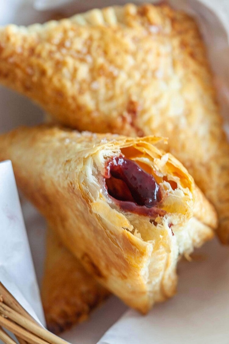 Jam Puffs - Puff Pastry Jam Puffs - Rasa Malaysia
