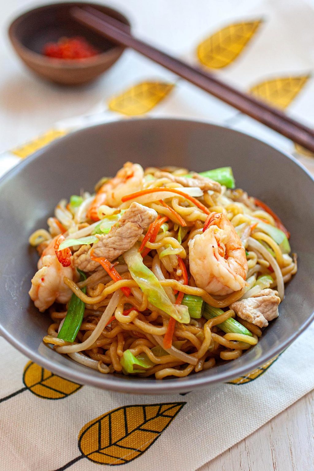 Chow Mein (The BEST Recipe Online!!) - Rasa Malaysia