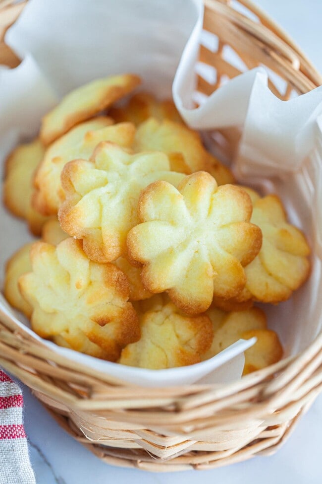 Danish Butter Cookies - Danish Cookies Recipe - Rasa Malaysia