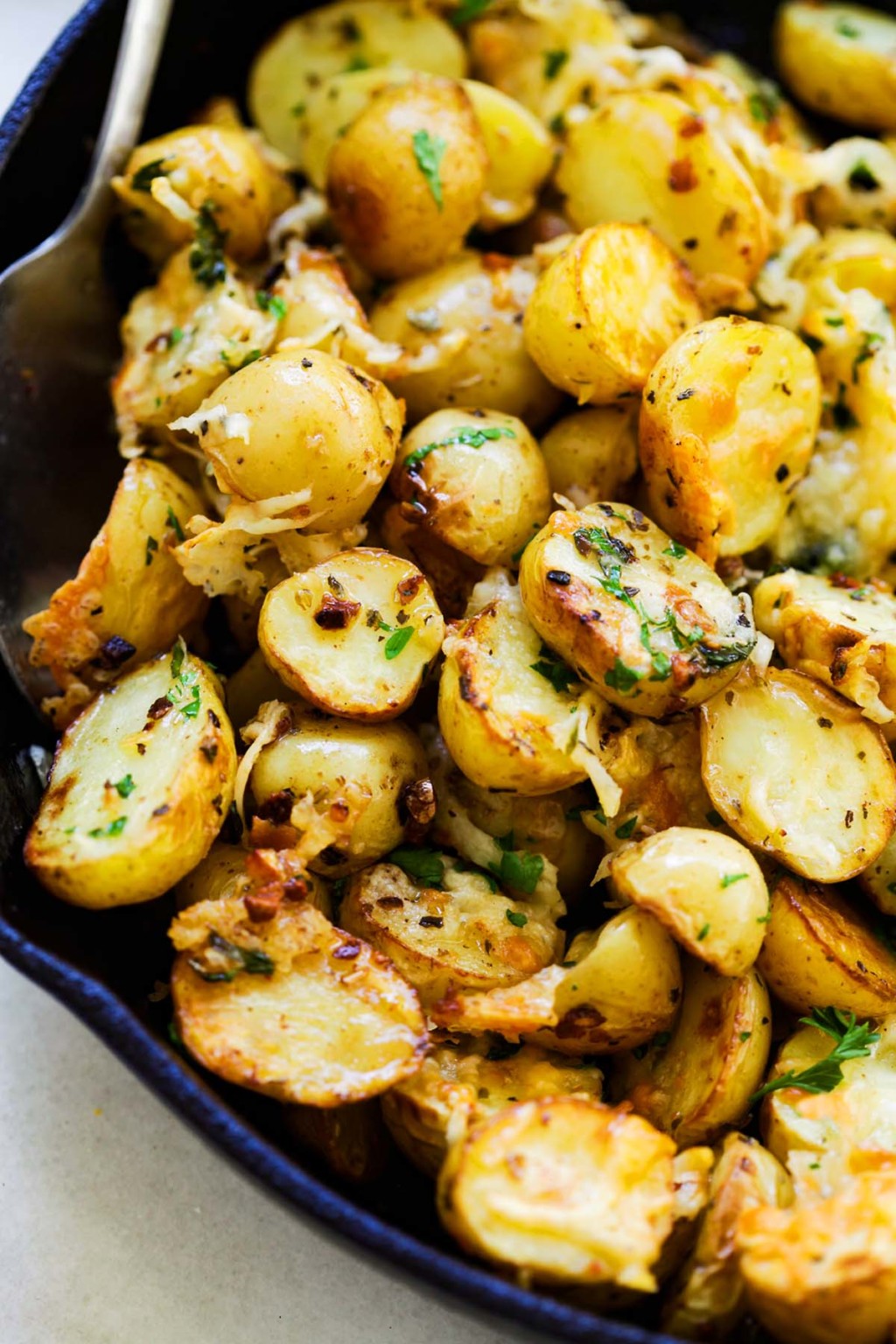 Easy Italian Roasted Potatoes - Rasa Malaysia
