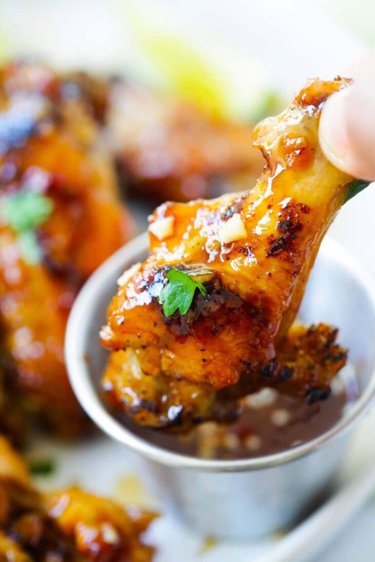 Sticky Asian Chicken Wings - Rasa Malaysia