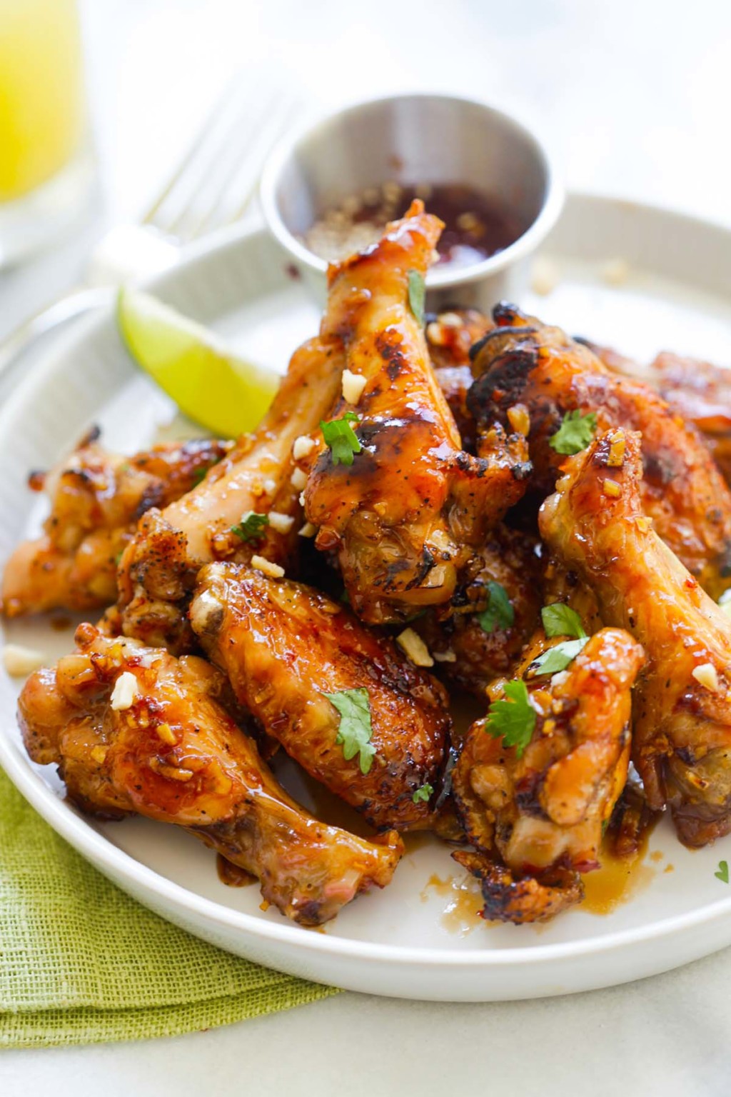Sticky Asian Chicken Wings - Rasa Malaysia