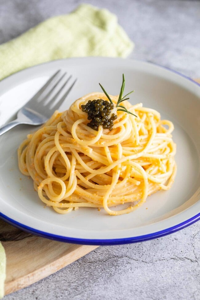 Uni Pasta (Sea Urchin Pasta) - Rasa Malaysia